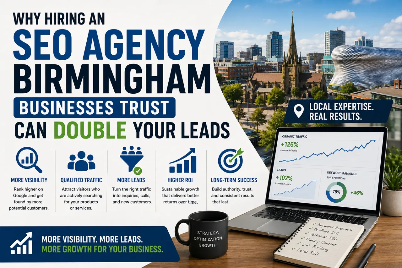 Why Hiring An SEO Agency Birmingham Businesses Trust Can Double Your Leads